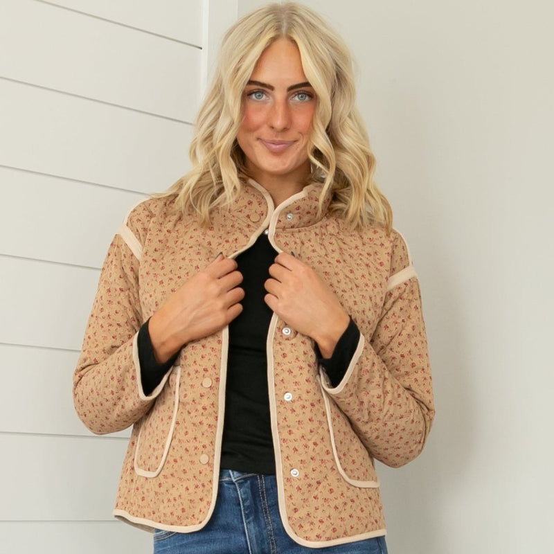 Hannah Jacket – pink pineapple