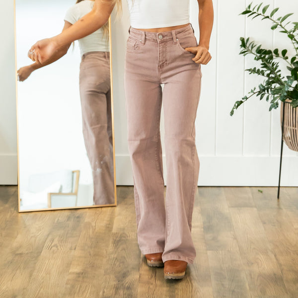 Denim – pink pineapple